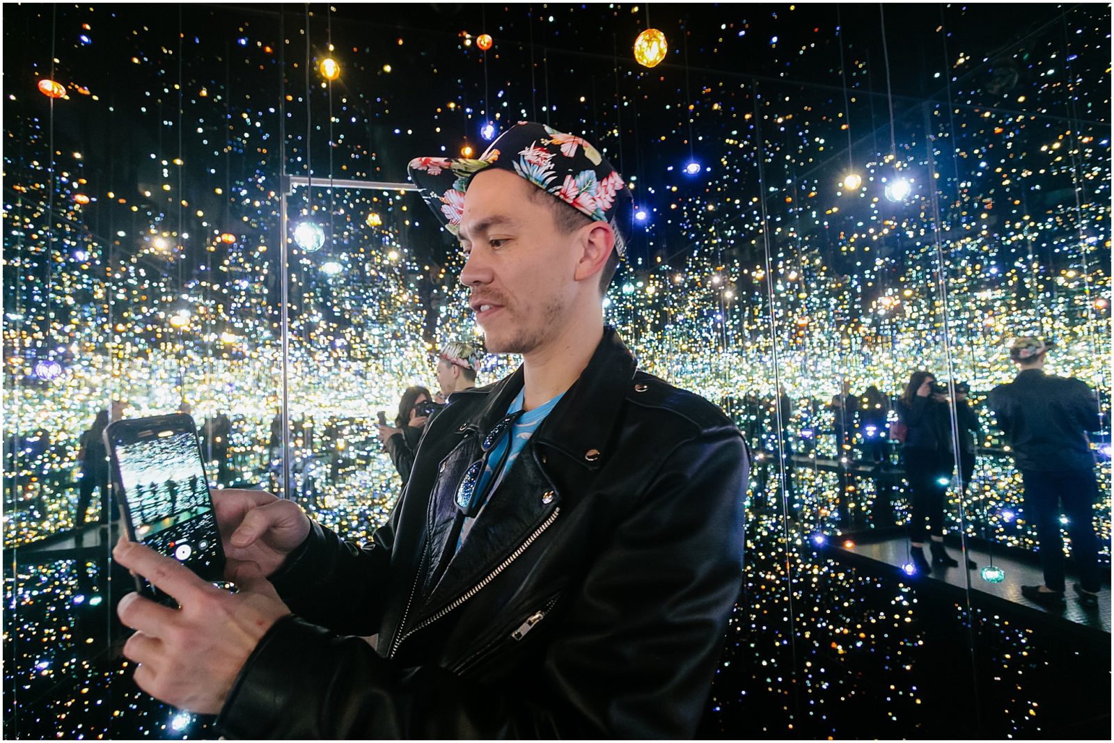 Infinity Mirror Rooms at the Broad Museum