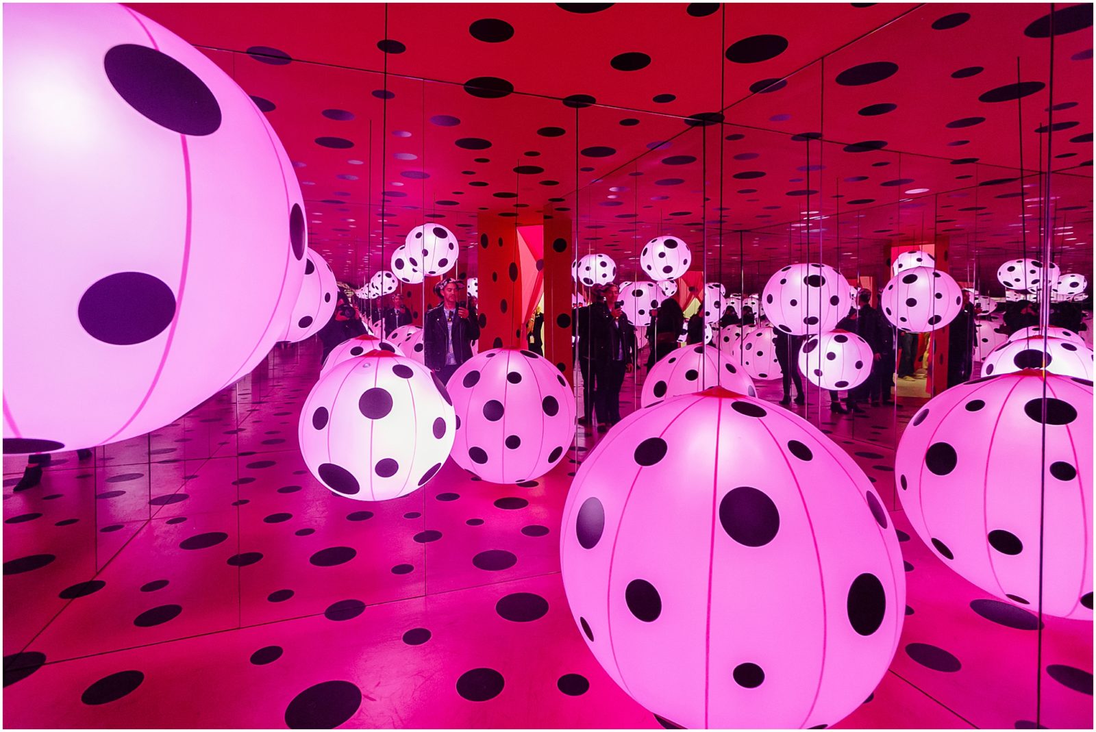Infinity Mirror Rooms at the Broad Museum