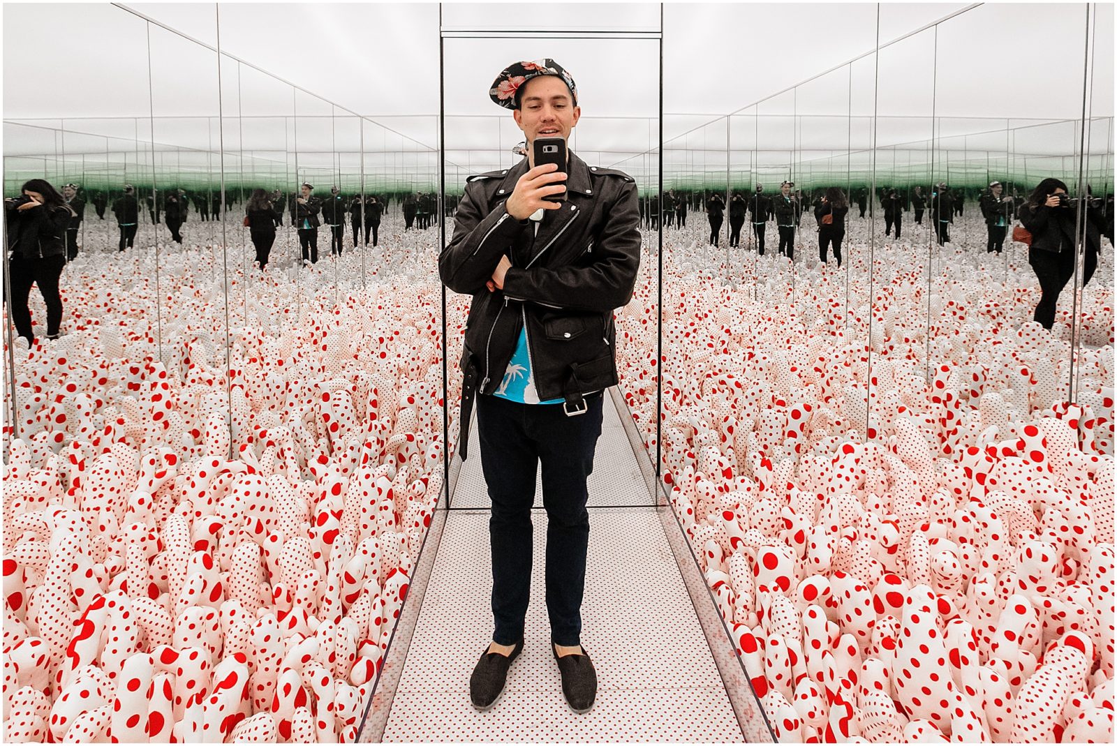 Infinity Mirror Rooms at the Broad Museum